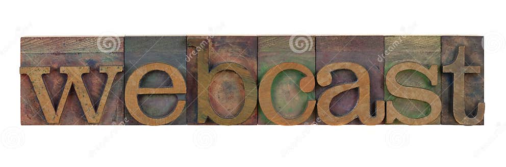 Webcast stock image. Image of color, horizontal, typeface - 14492799