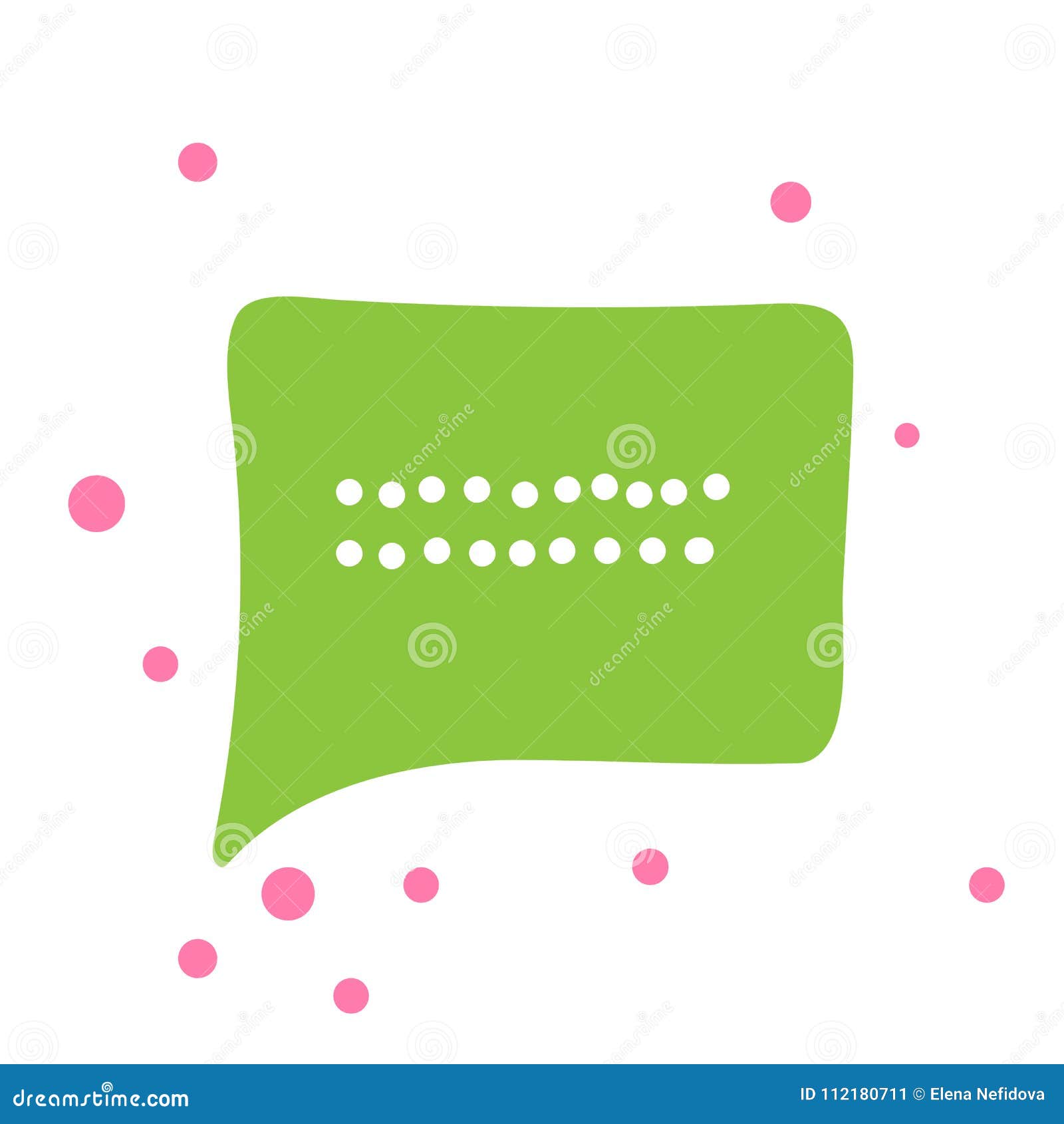 WebChat icon. Dialog text stock vector. Illustration of blog - 112180711