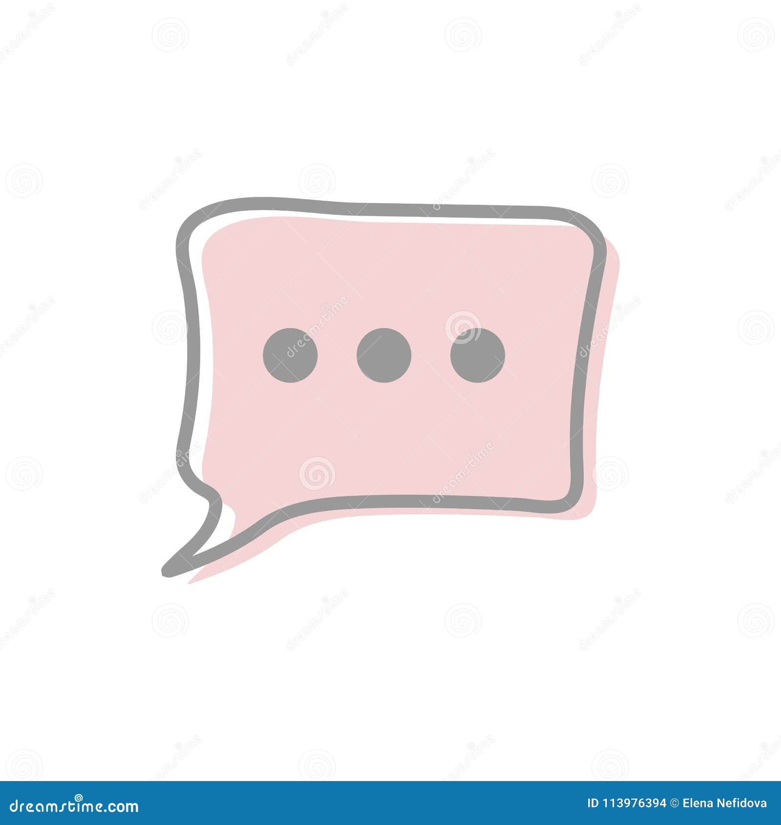 WebChat icon. Dialog text stock vector. Illustration of chatting ...