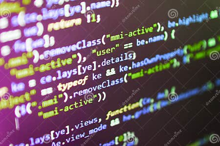 Webdesigner Workstation. Software Source Code. Website Design. Big Data ...