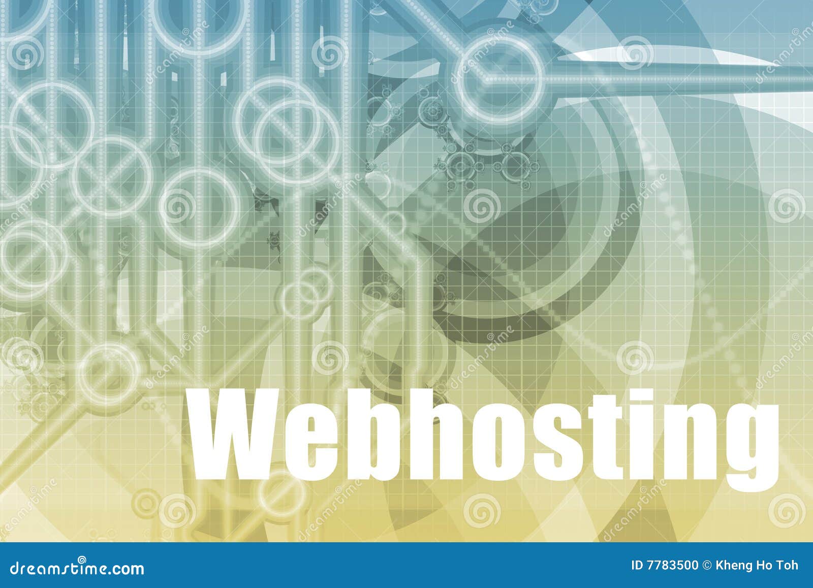 Webhosting Abstract stock illustration. Illustration of sign - 7783500