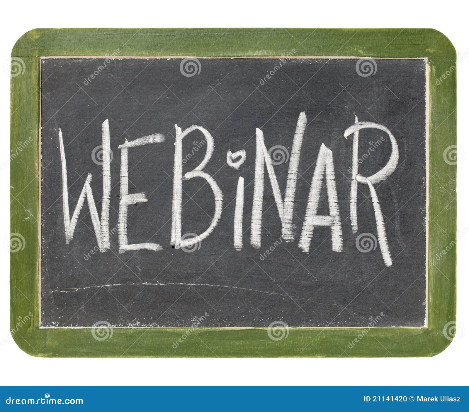 Webinar blackboard sign stock photo. Image of horizontal - 21141420