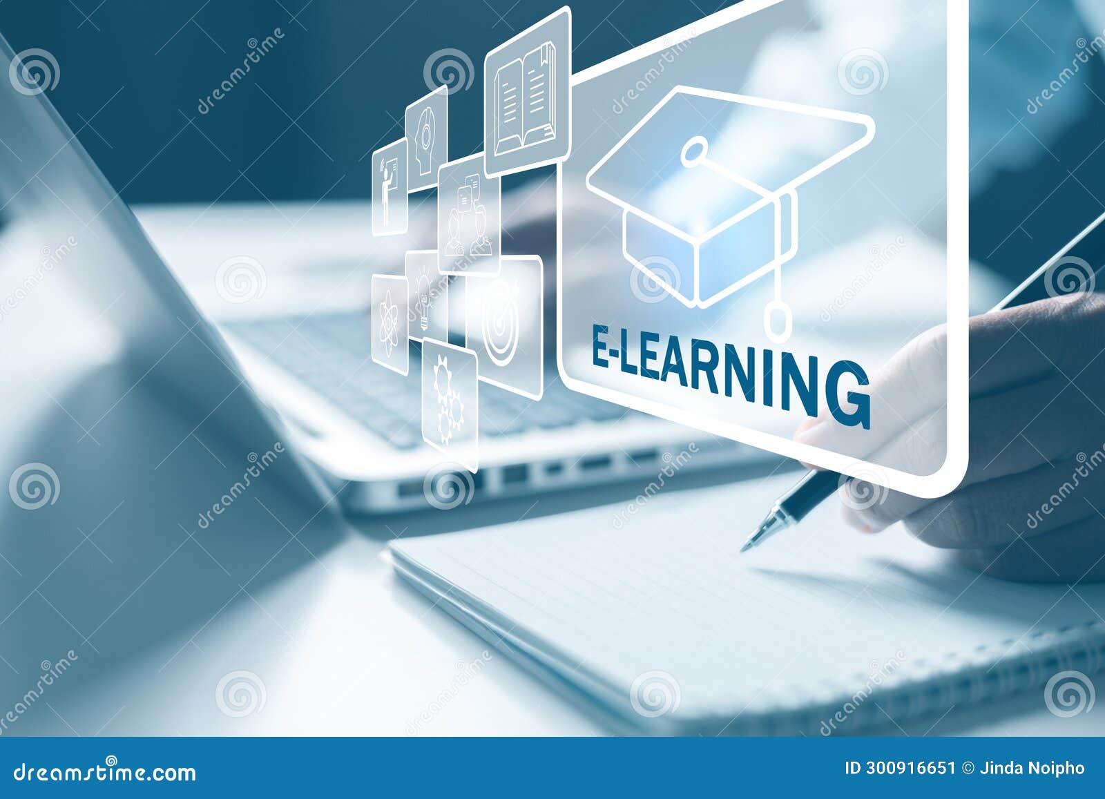 Webinar Online, Education on Internet. E-learning Education, Internet ...