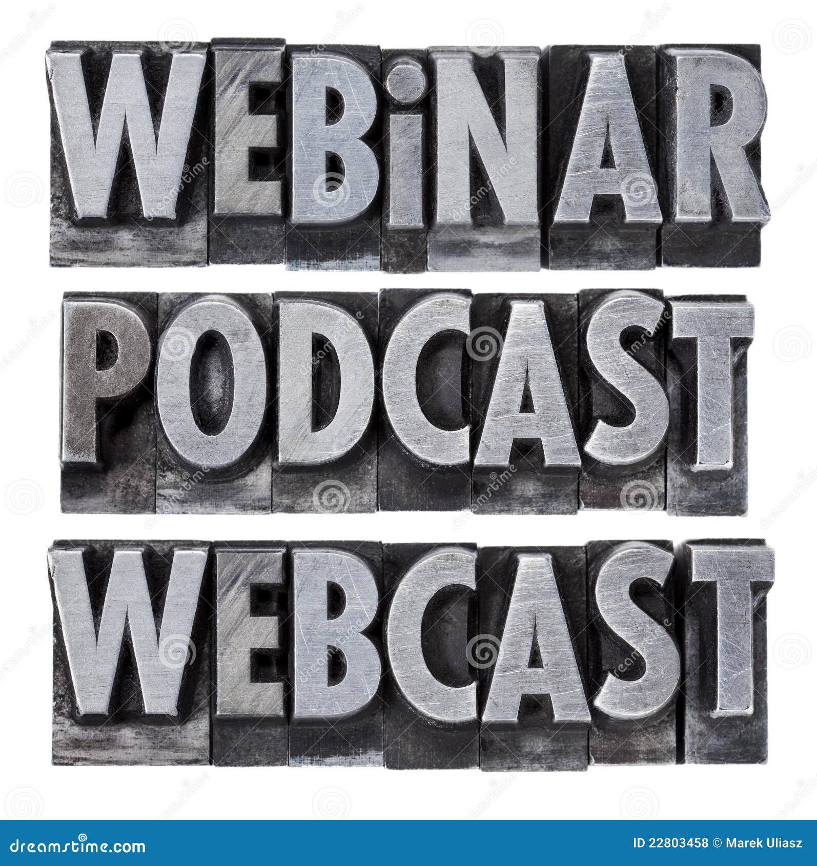 Webinar, Podcast and Webcast Stock Photo - Image of letterpress ... Webinar, Podcast and Webcast Stock Photo - Image of letterpress ...