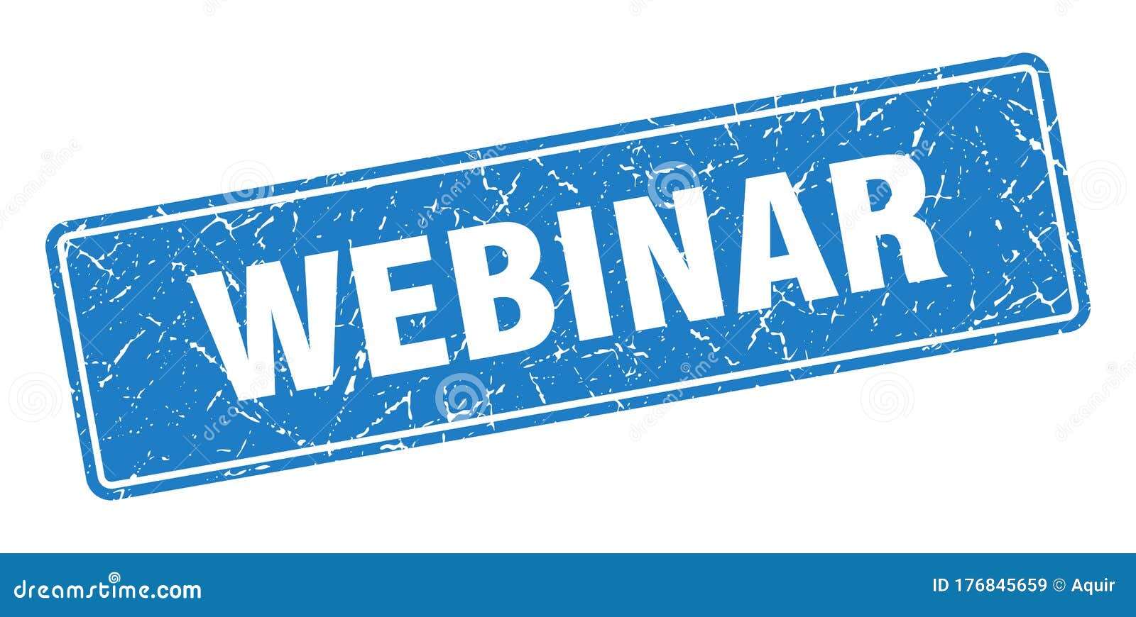 Webinar Sign. Webinar Grunge Stamp Stock Vector - Illustration of ...