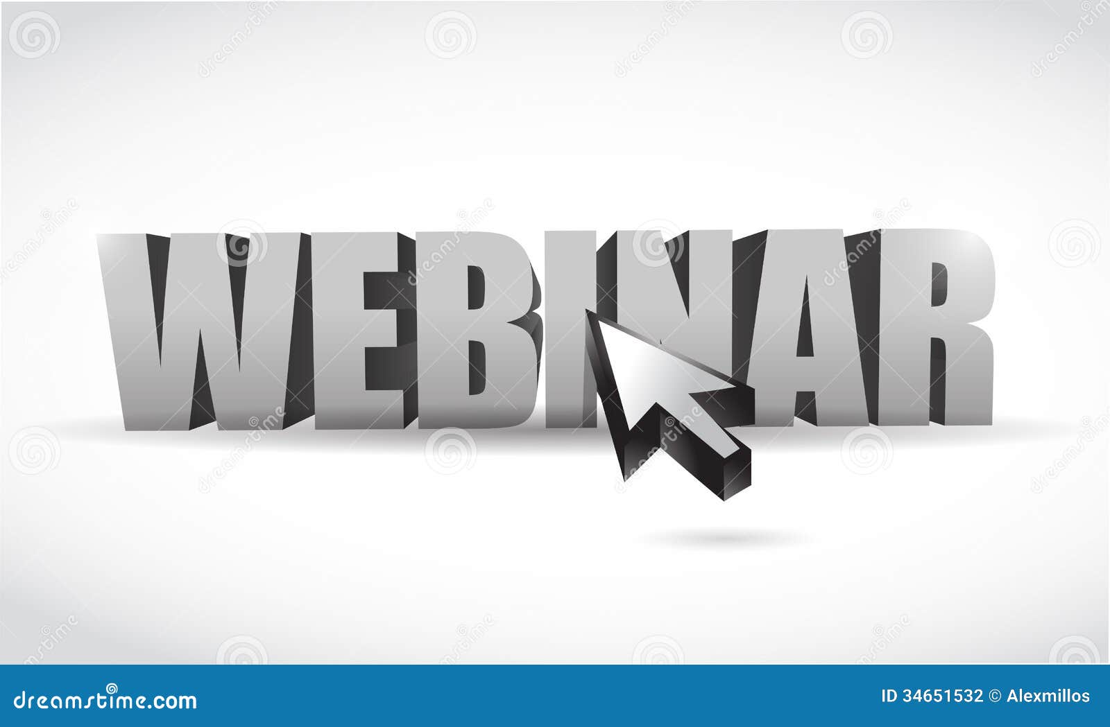 Webinar Sign Illustration Design Stock Illustration - Illustration of ...