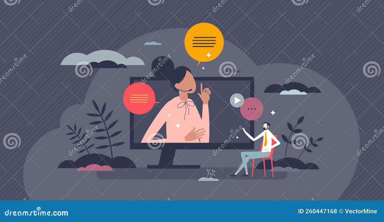 Webinar Training and Online Distant Education Course Tiny Person ...