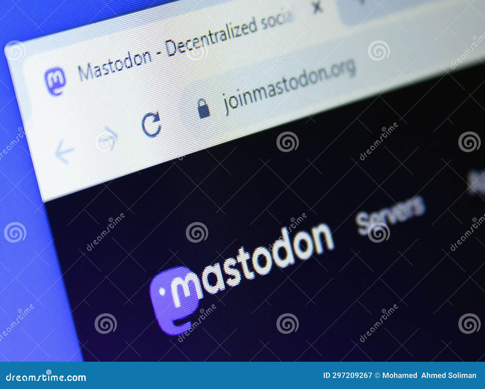 Mastodon Software Company Logo Editorial Photography - Image of network ...