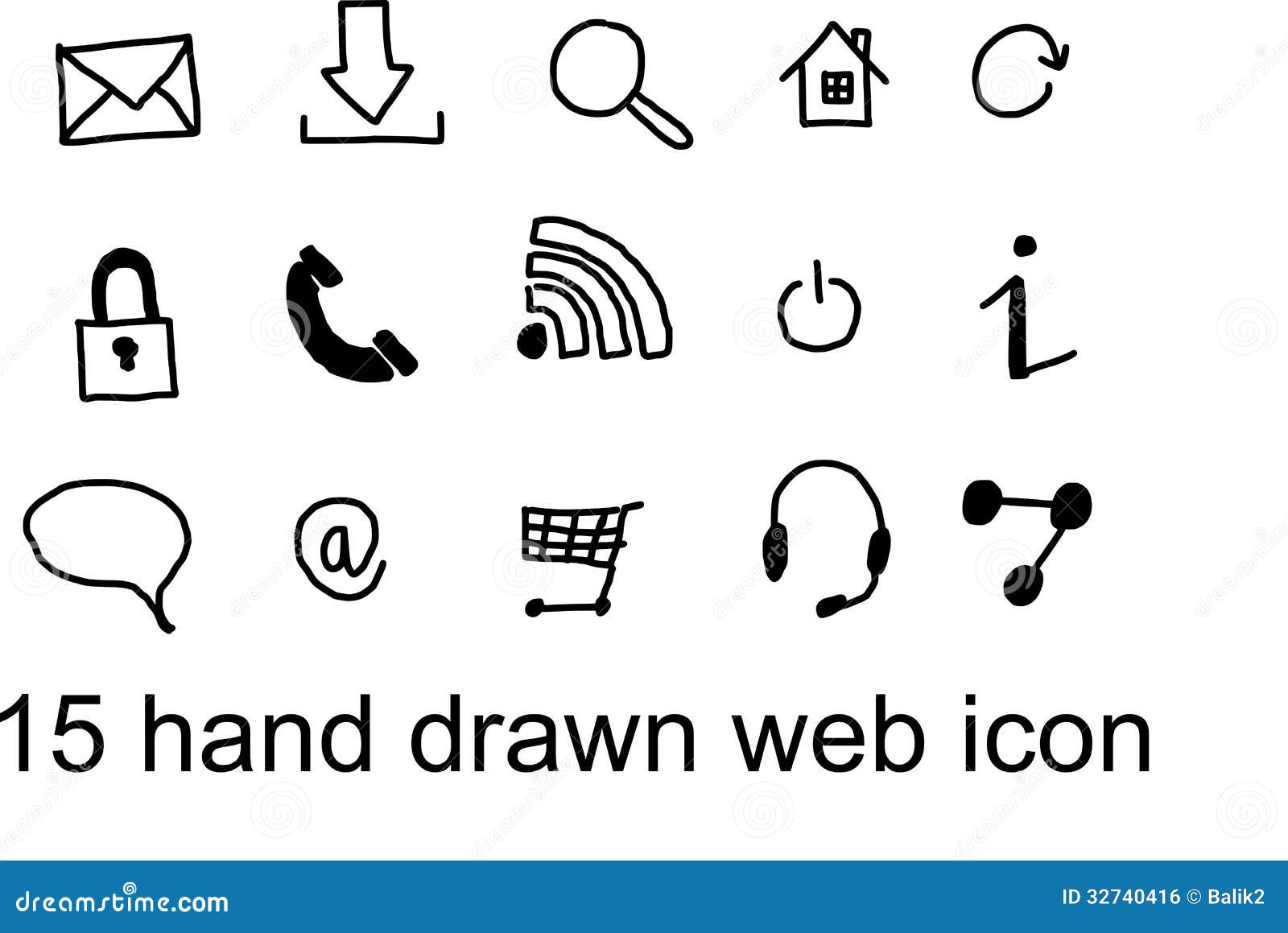 15 WEBpictogram vector illustratie. Illustration of winkel - 32740416