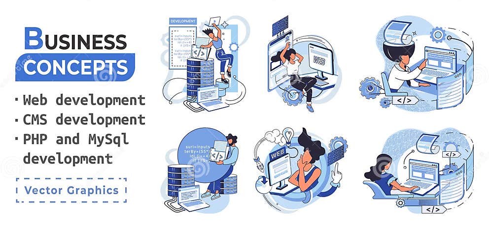 Website Architecture Concepts. Web Development, PHP, MySQL, CMS, Interface Design, Software ...