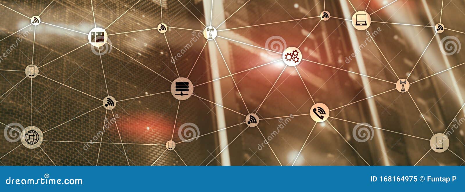 Website Banner Mixed Media. IOT - Internet of Things Concepts Stock ...