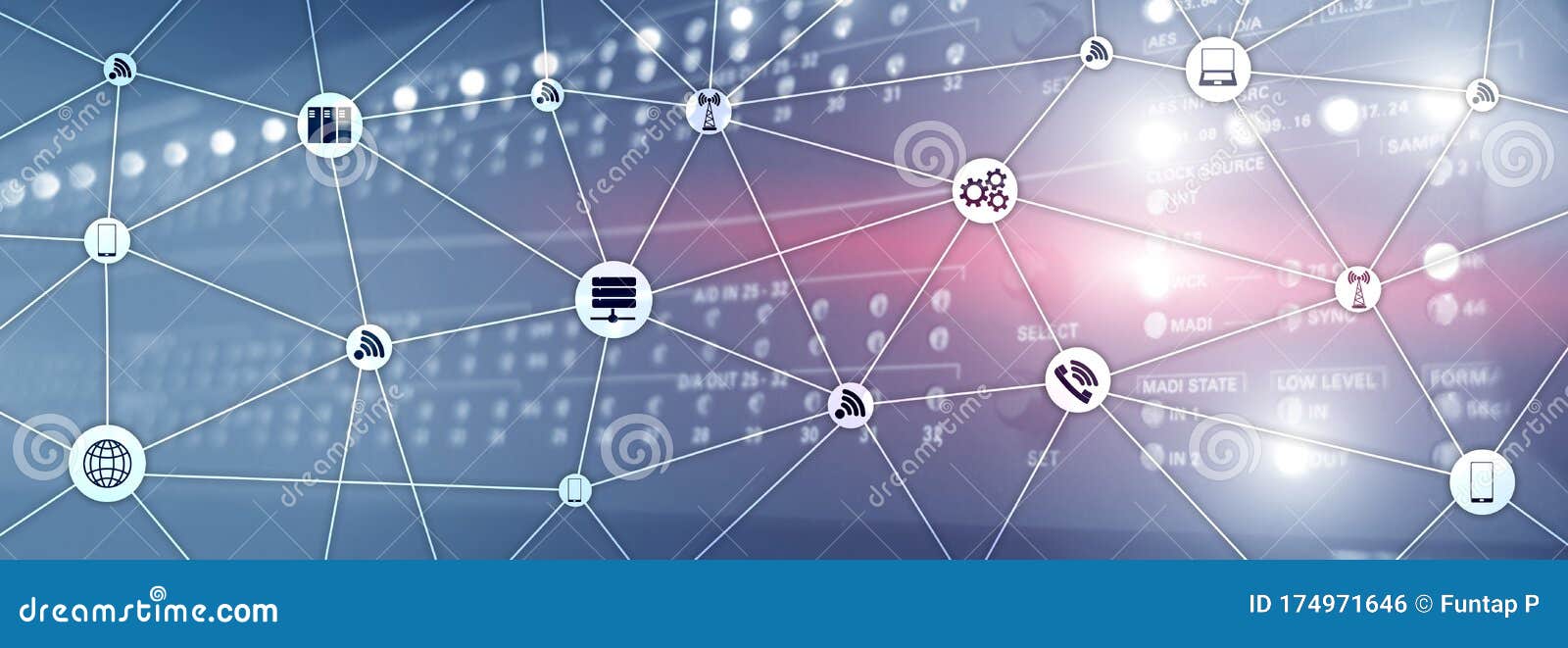 Telecommunication Industry Banner