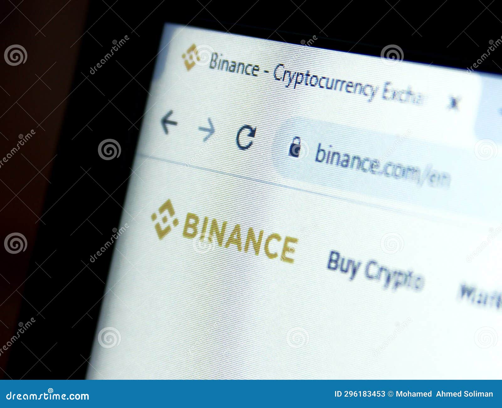 Binance Cryptocurrency Exchange Editorial Stock Photo - Image of ...