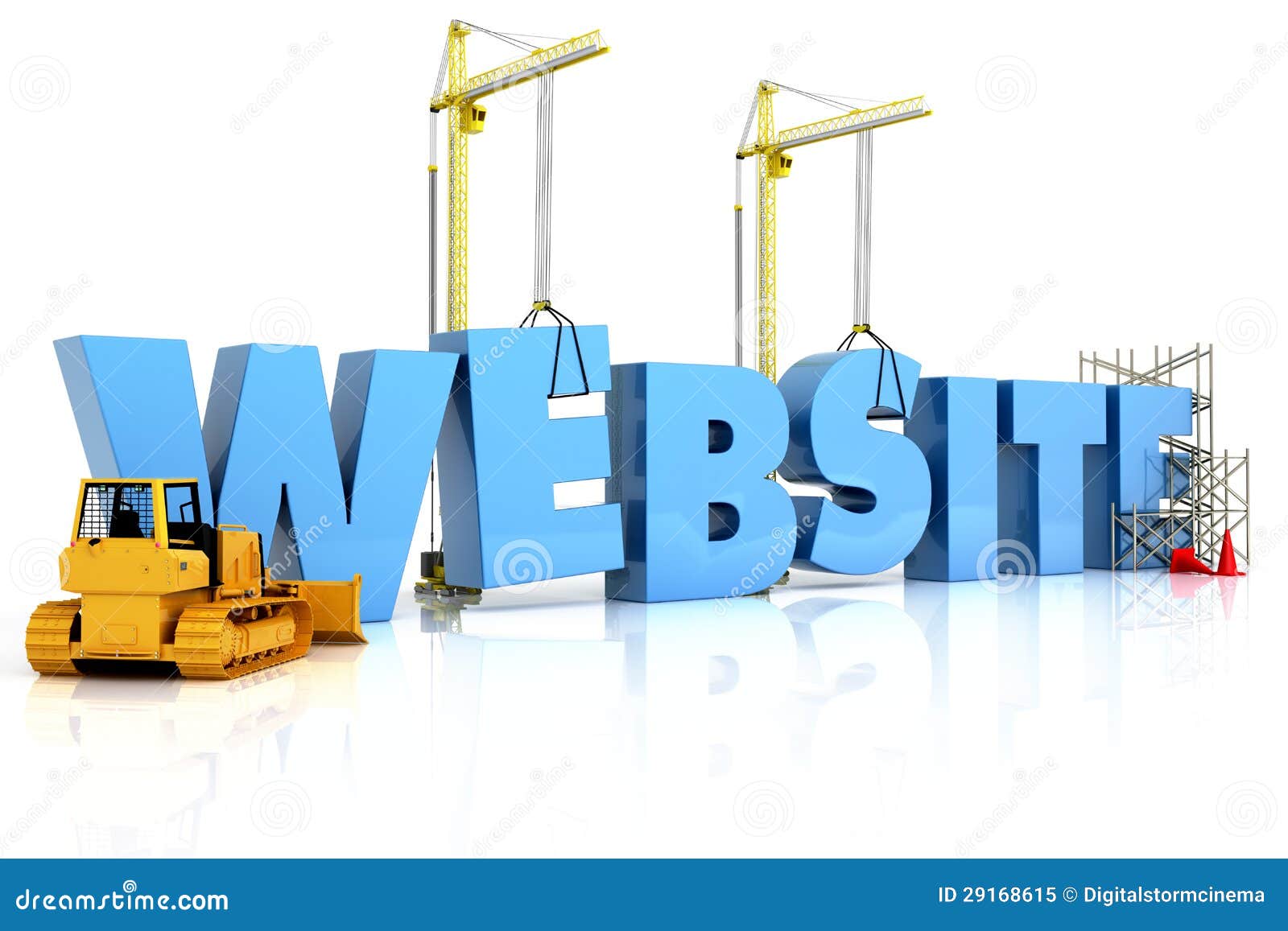 Website Building , Under Construction or Repair Stock Illustration ...