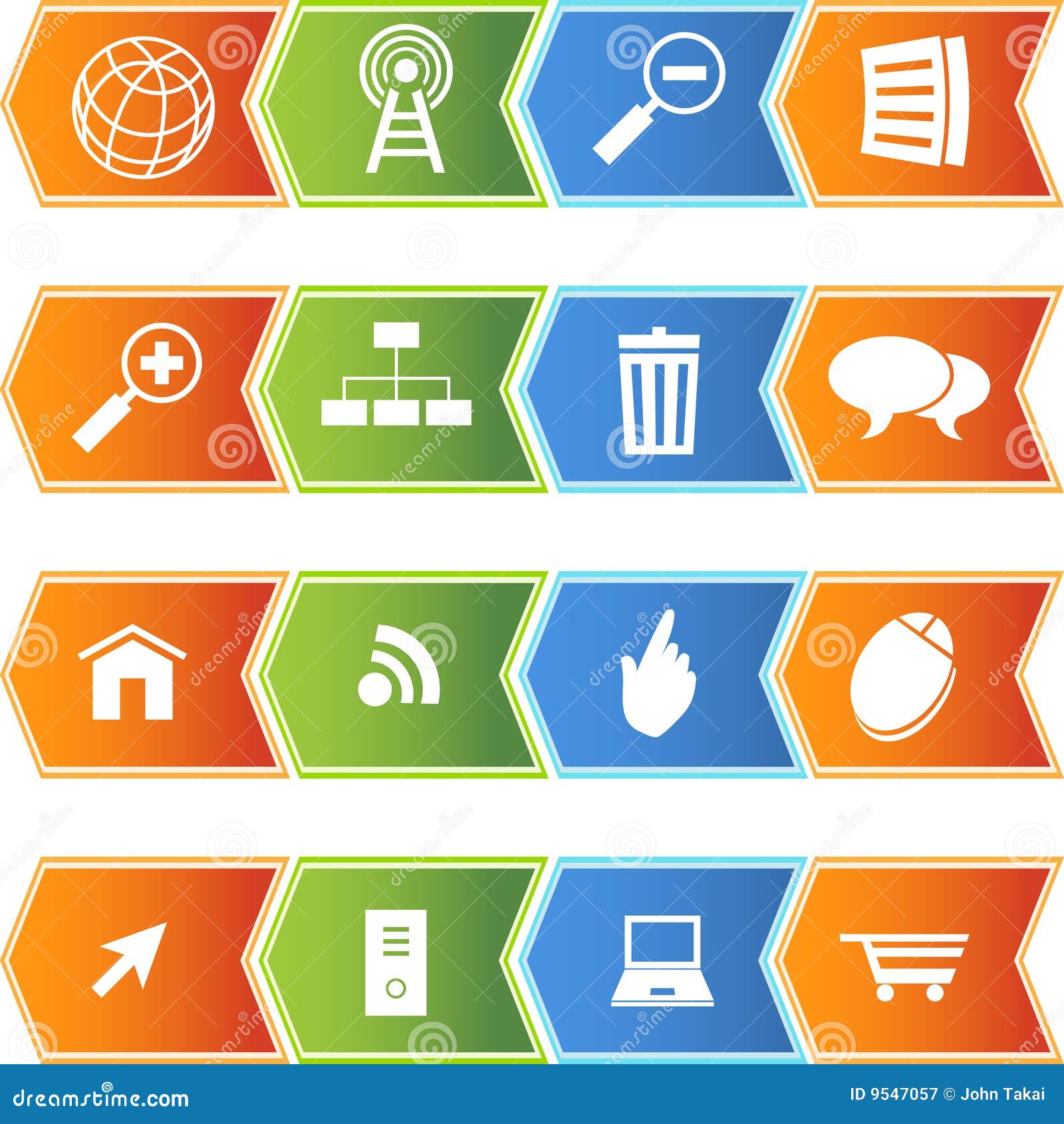 Website Button Set - Chevron Stock Vector - Illustration of home ...