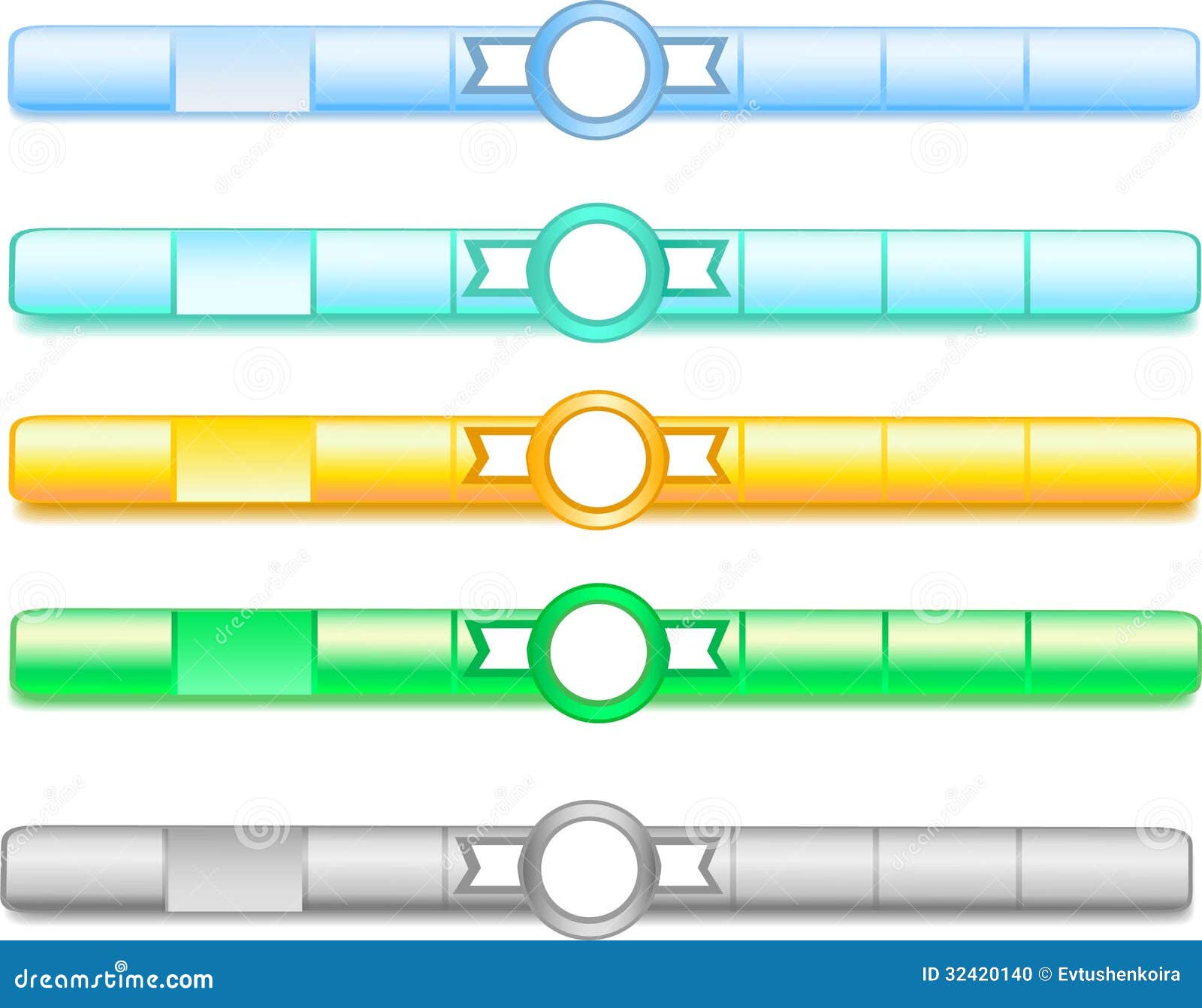 Website buttons stock illustration. Illustration of color - 32420140