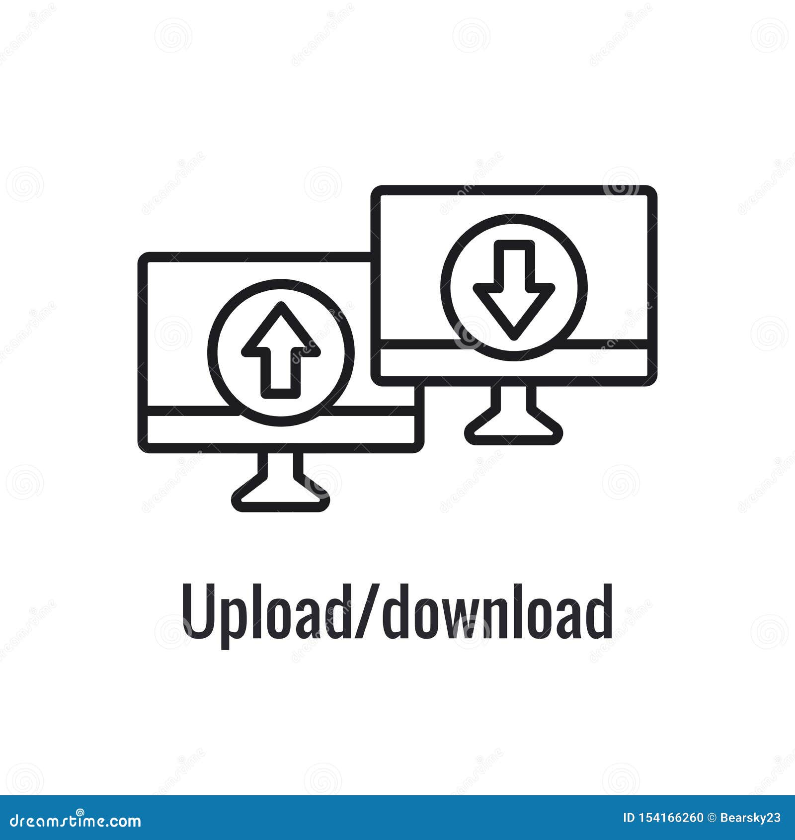 Transfer Icon Vector Isolated On White Background, Logo Concept ...