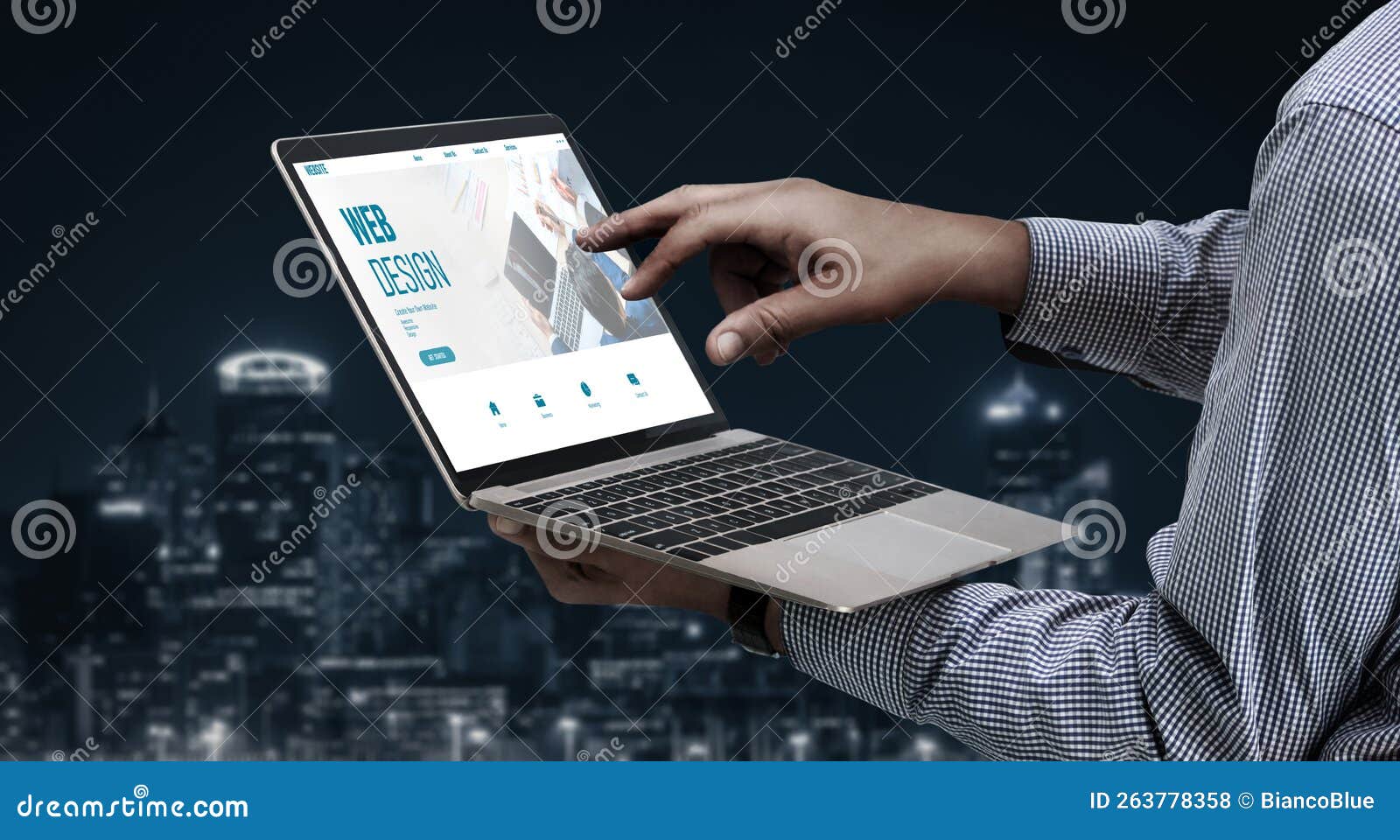 Website Design Software Provide Modish Template for Online Retail ...