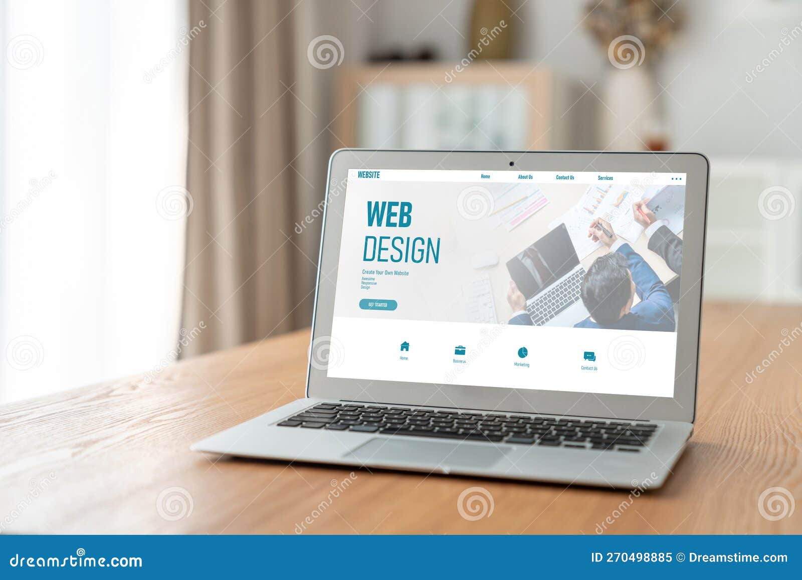 Website Design Software Provide Modish Template for Online Retail ...