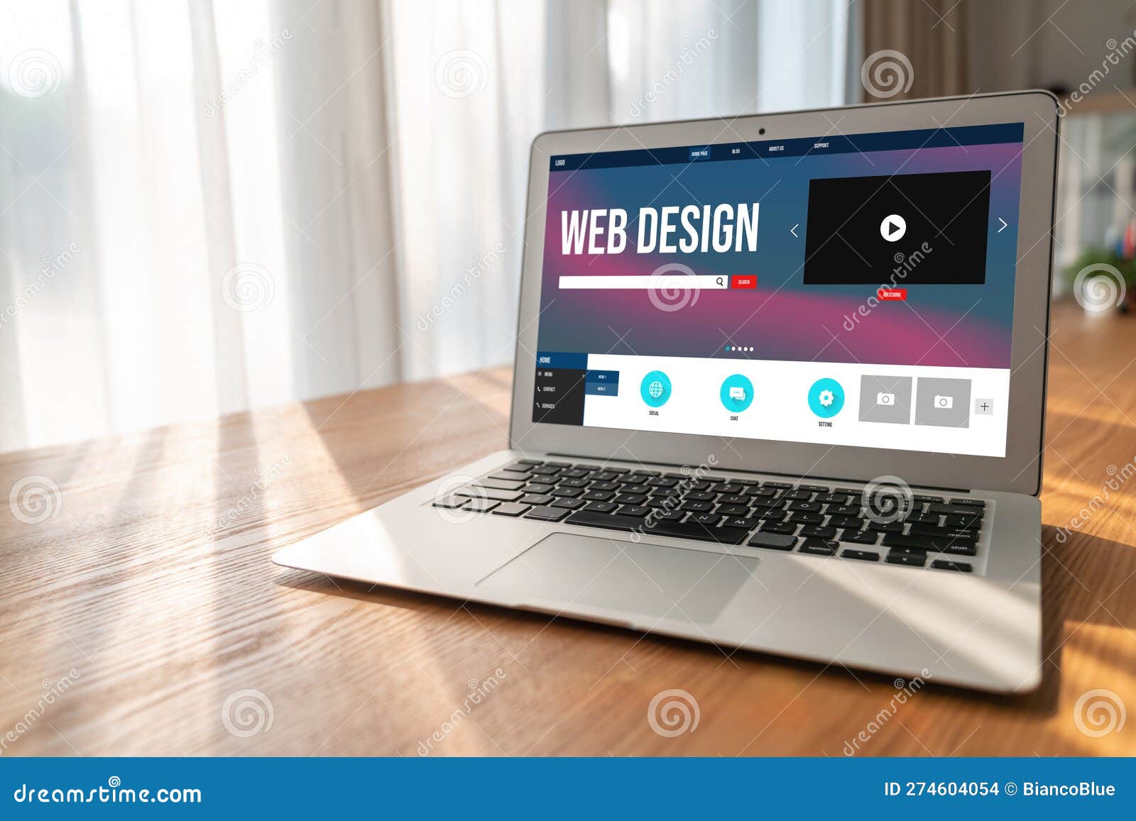 Website Design Software Provide Modish Template for Online Retail ...