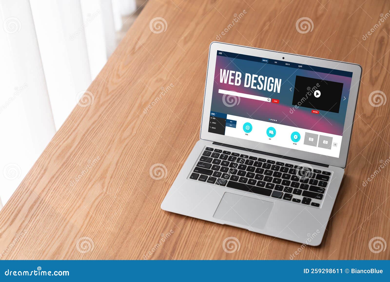 Website Design Software Provide Modish Template for Online Retail ...