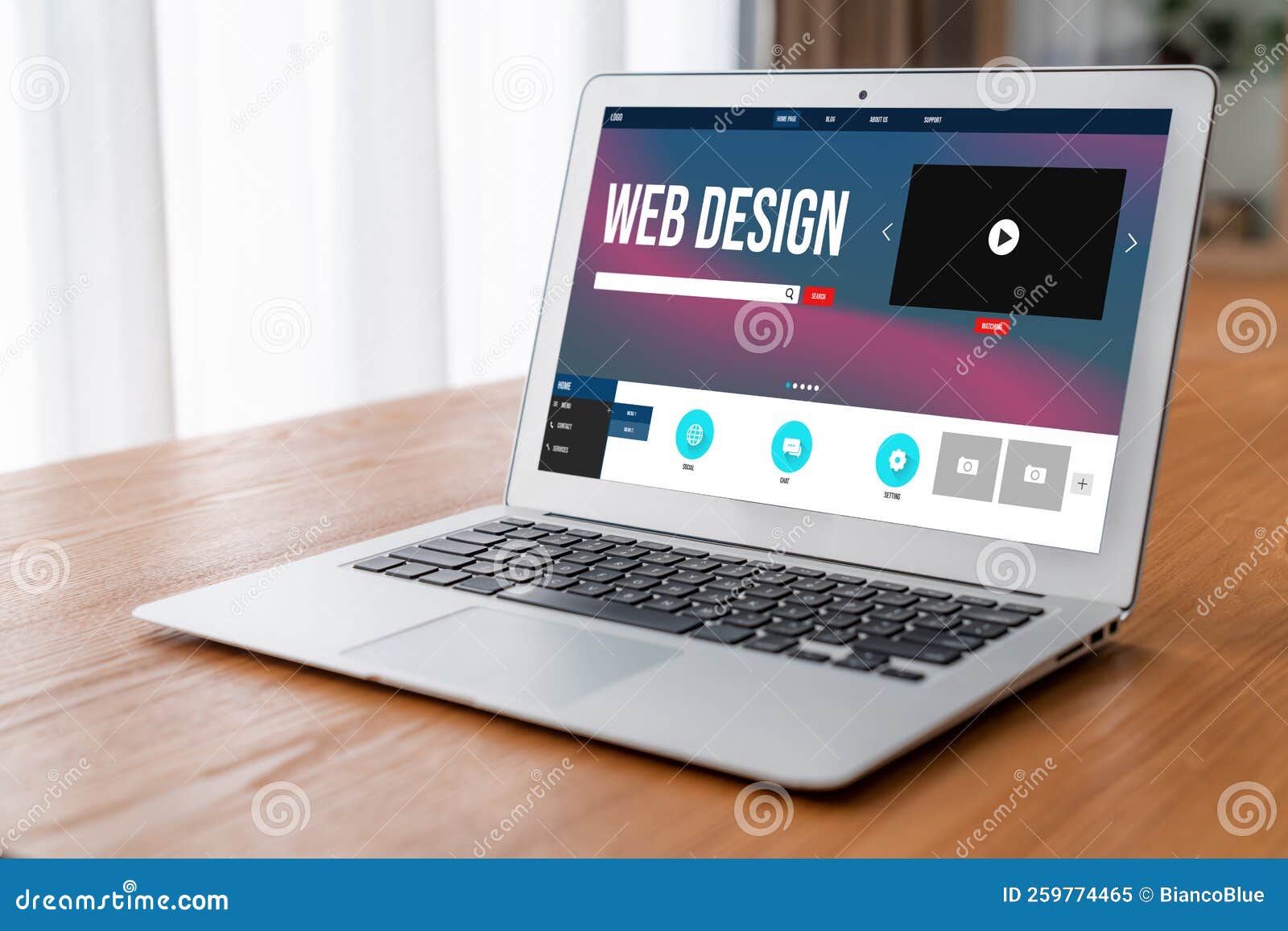 Website Design Software Provide Modish Template for Online Retail ...