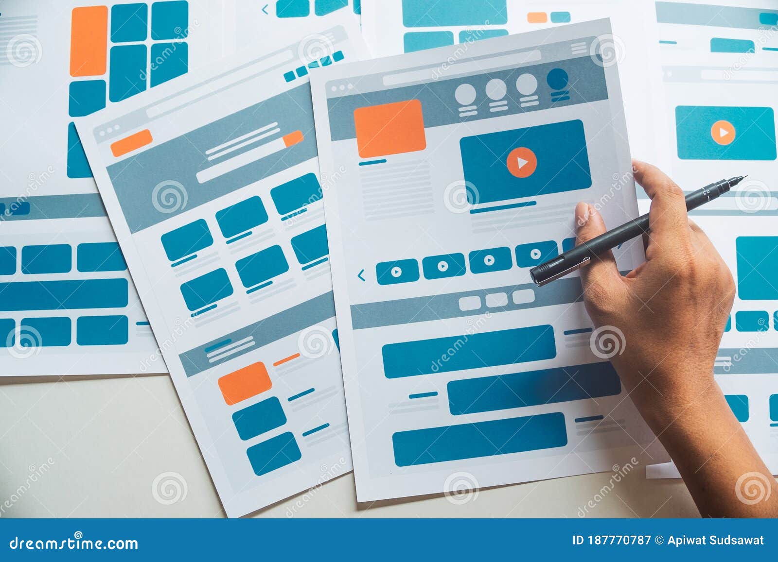 Website Designer Creative Planning Application Developer Development ...