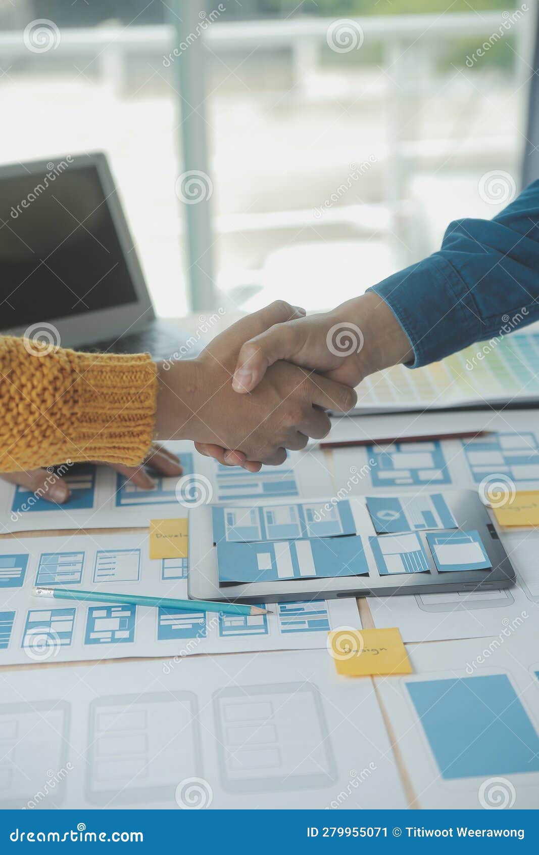 Website Designer Creative Planning Application Development Draft Sketch ...