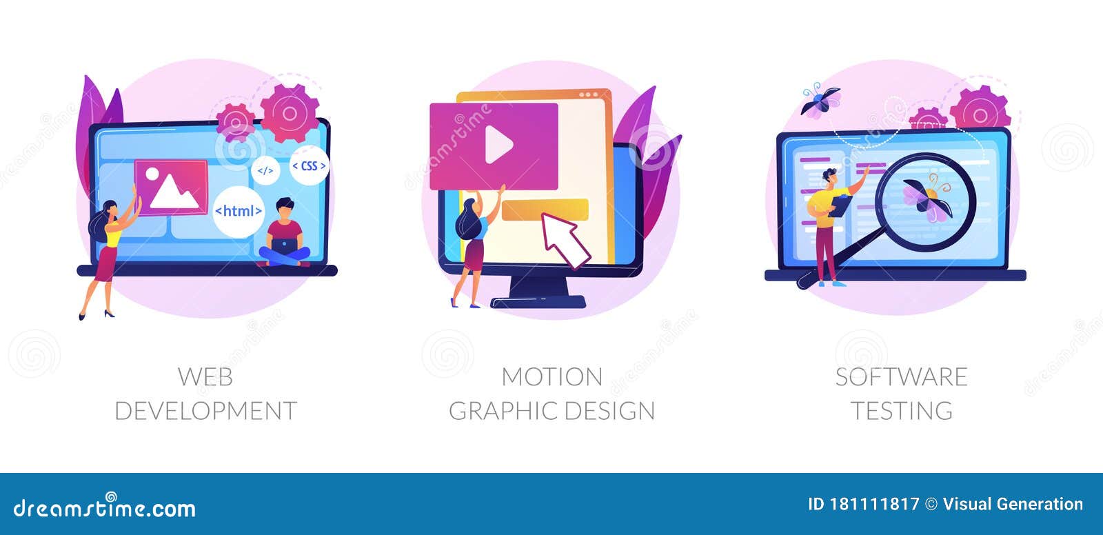 Website Development Vector Concept Metaphors Stock Vector ...