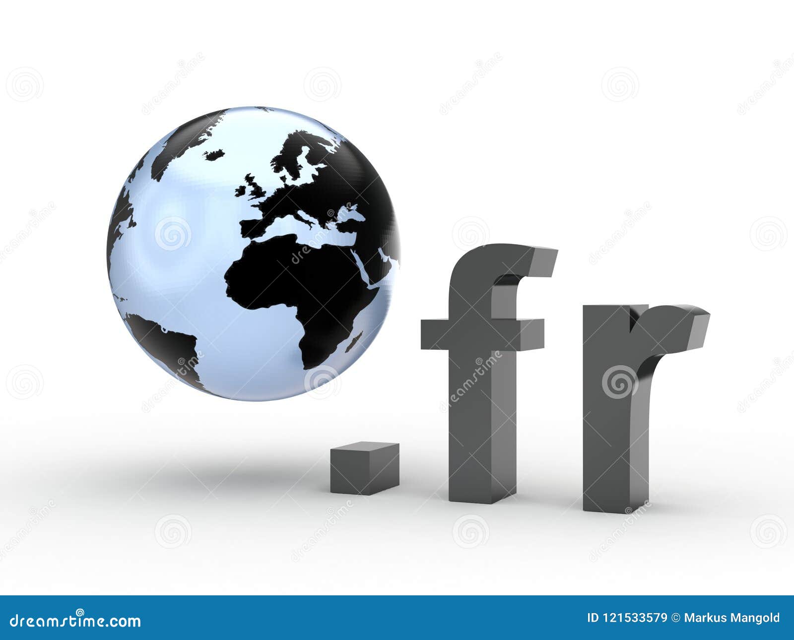 Website Domain Name Address Endings with Globe Stock Image - Image of ...