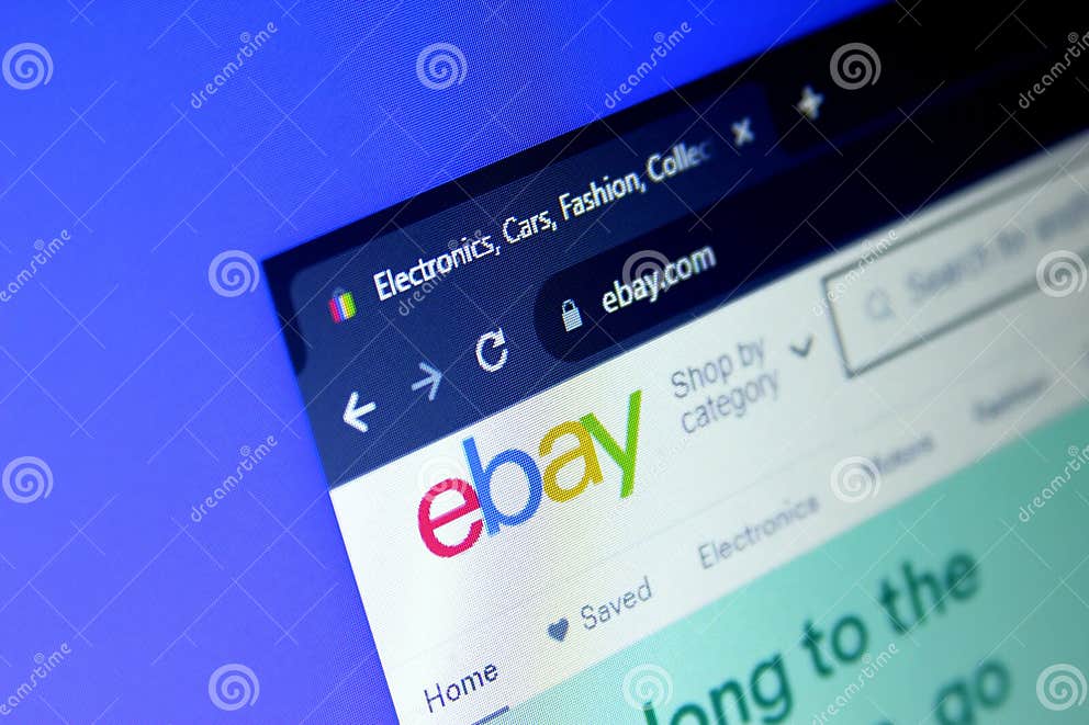 Ebay website editorial image. Image of safe, electronic - 297319685