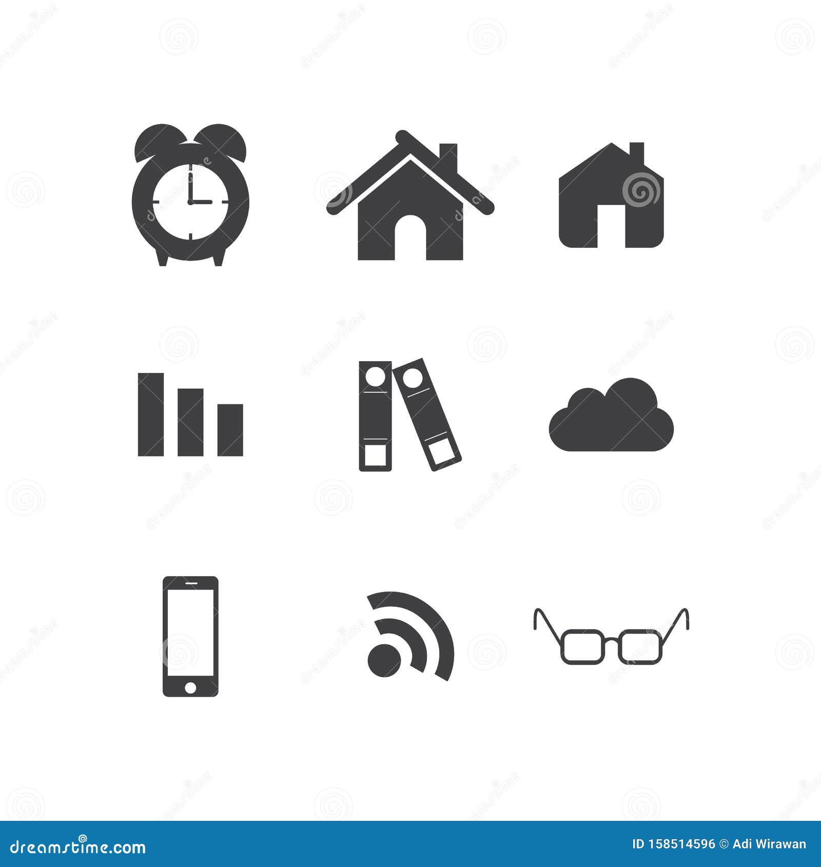 Website Element Icons for Web Design Stock Vector - Illustration of ...