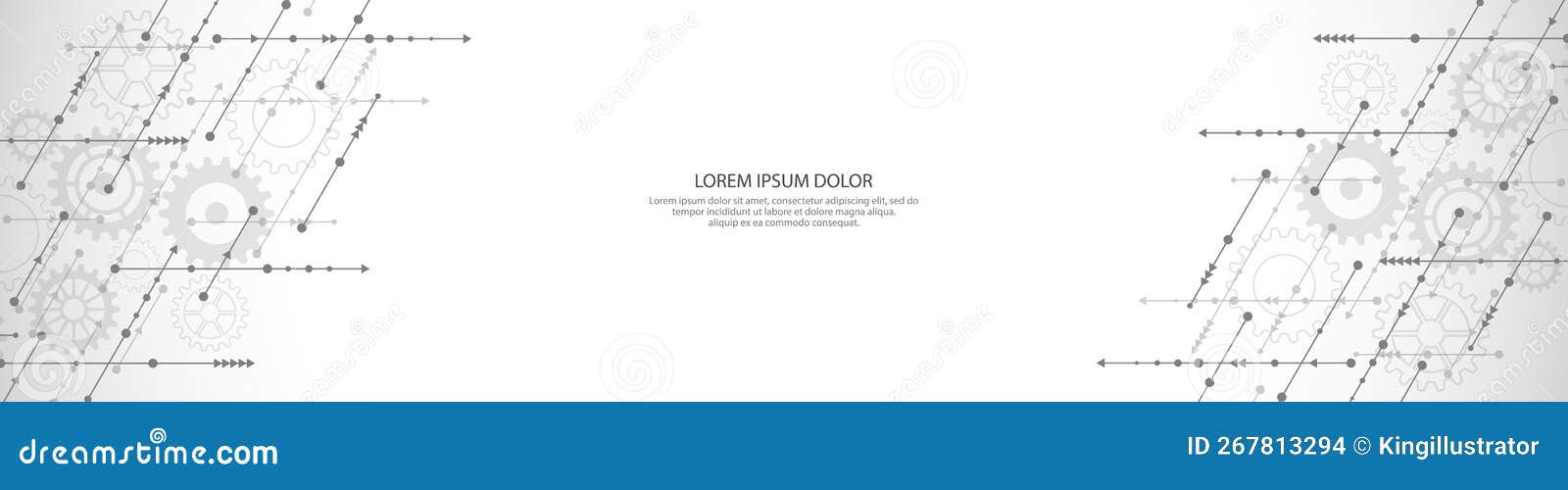 Website Header or Banner Design Template. Abstract Technology ...