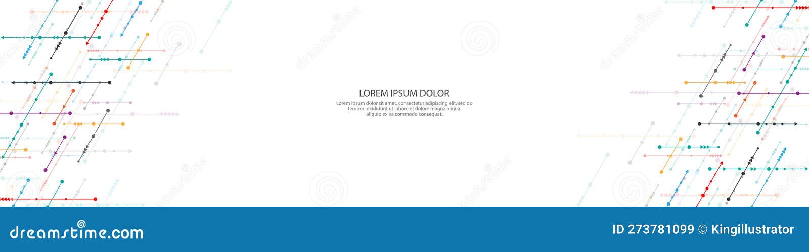 Website Header or Banner Design Template. Abstract Technology ...