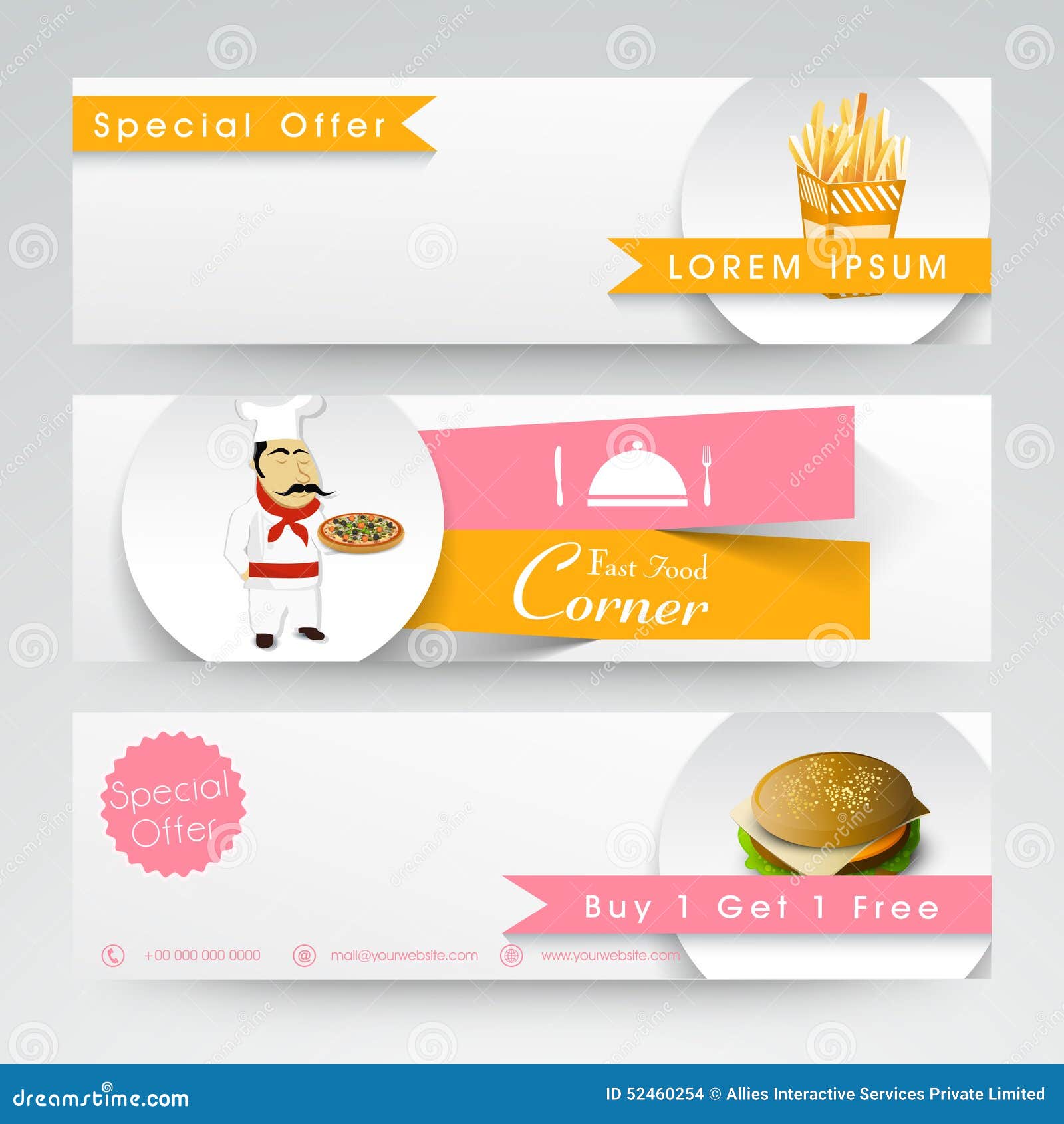 Food Corner Restaurant Spoons Logo Stock Illustration | CartoonDealer ...