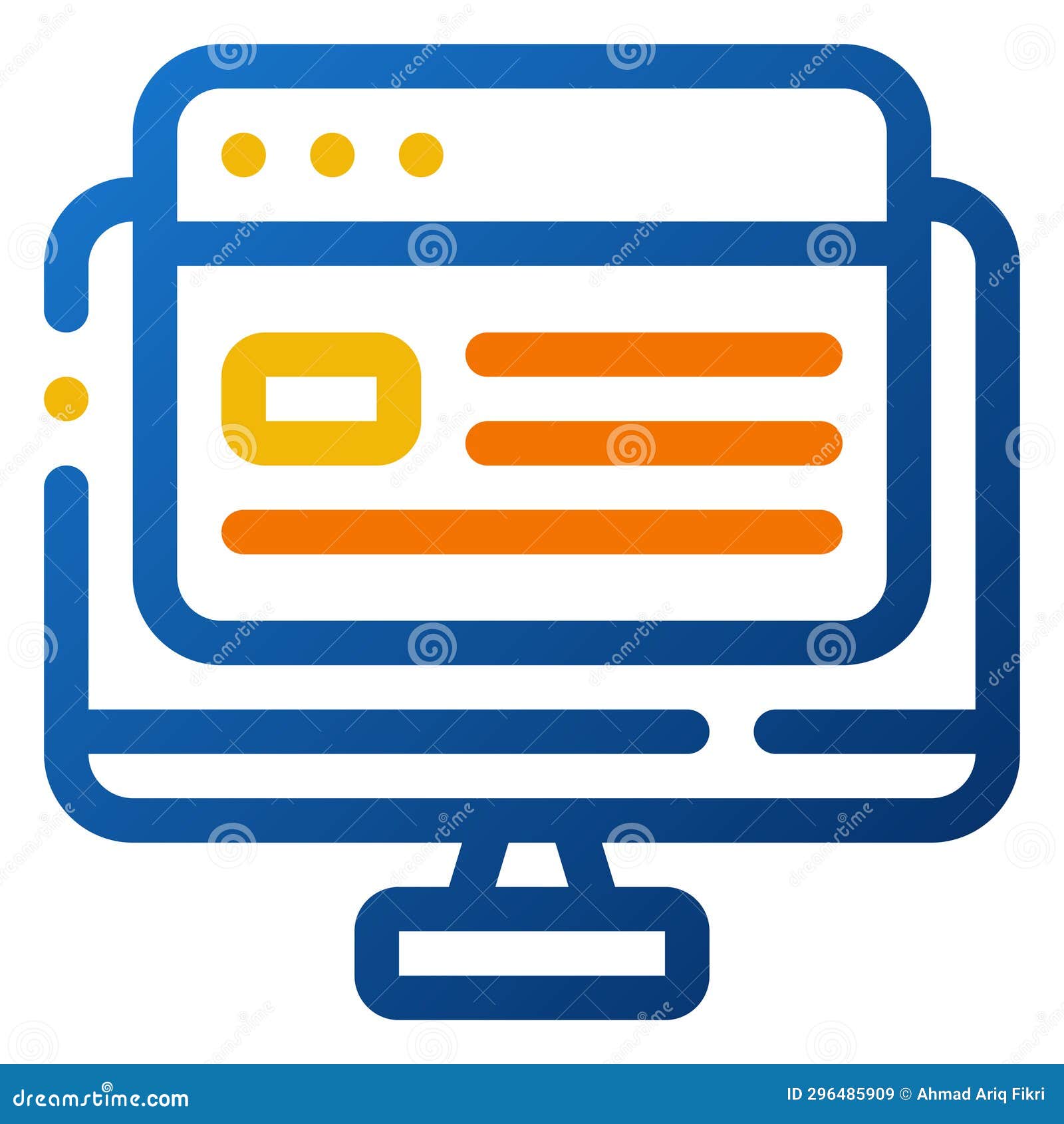 Website Icon. Digital Marketing Concept Stock Vector - Illustration of ...