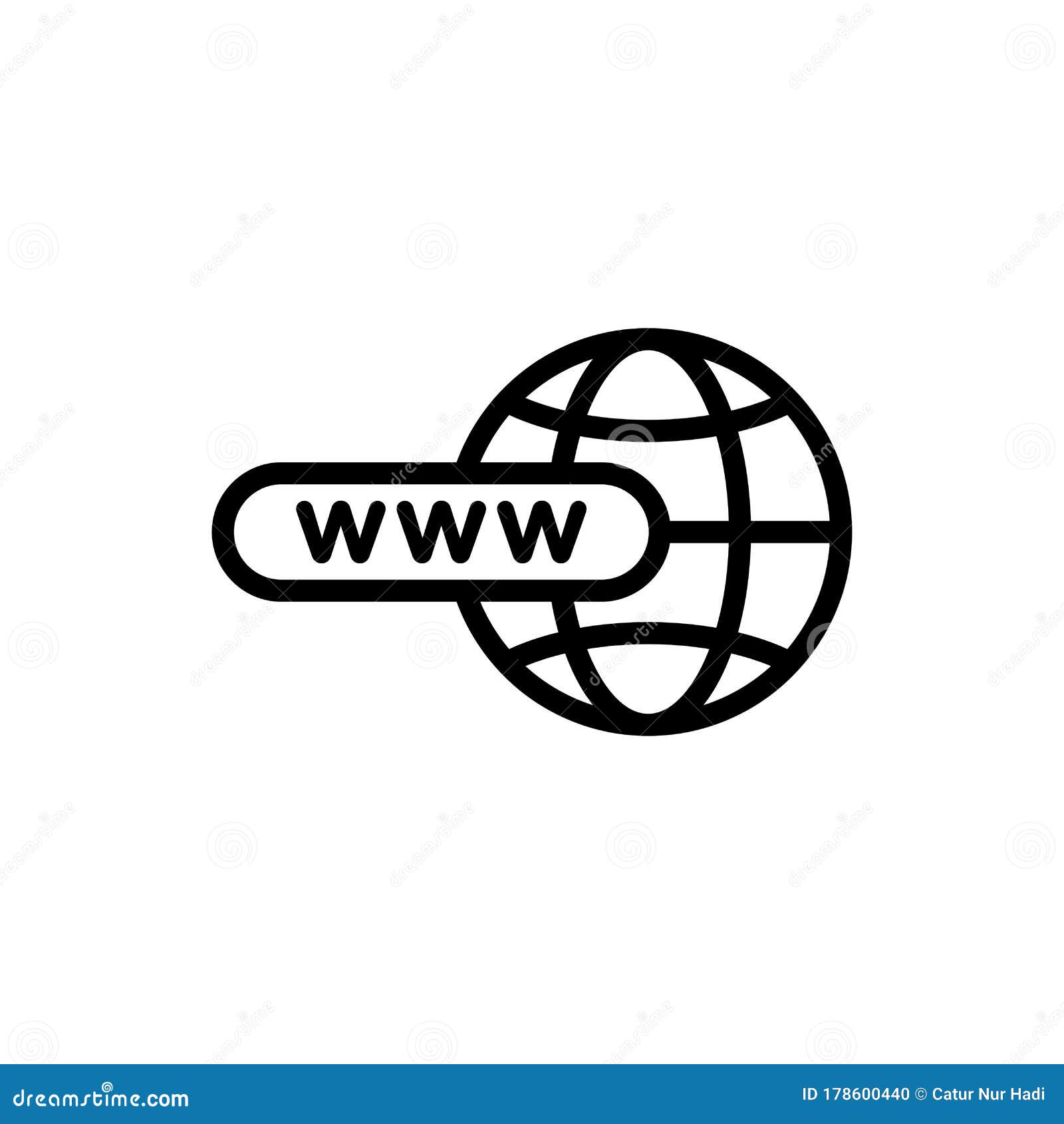Website Icon Flat Vector Template Design Trendy Stock Vector ...