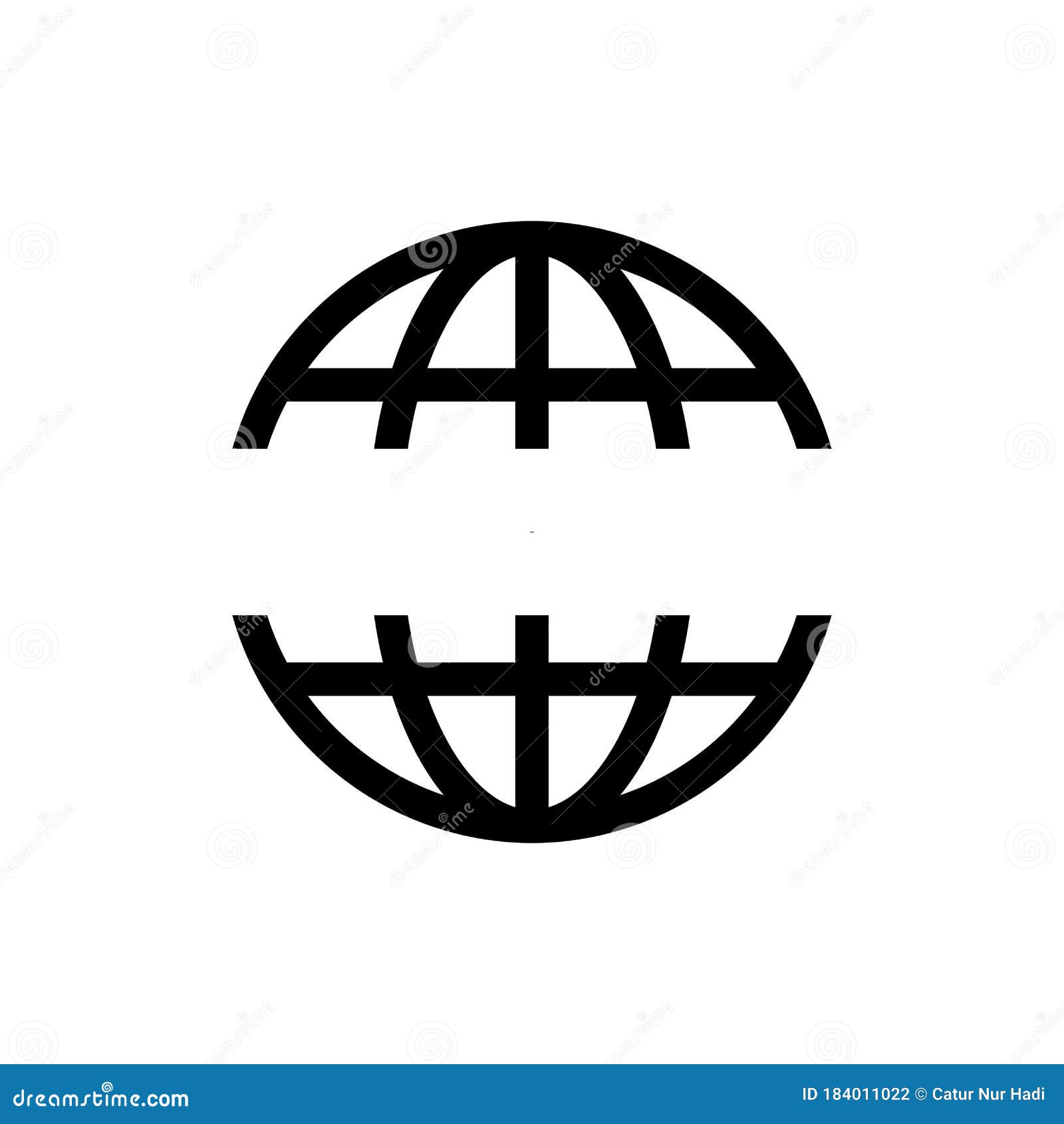 Website Icon Flat Vector Template Design Trendy Stock Vector ...