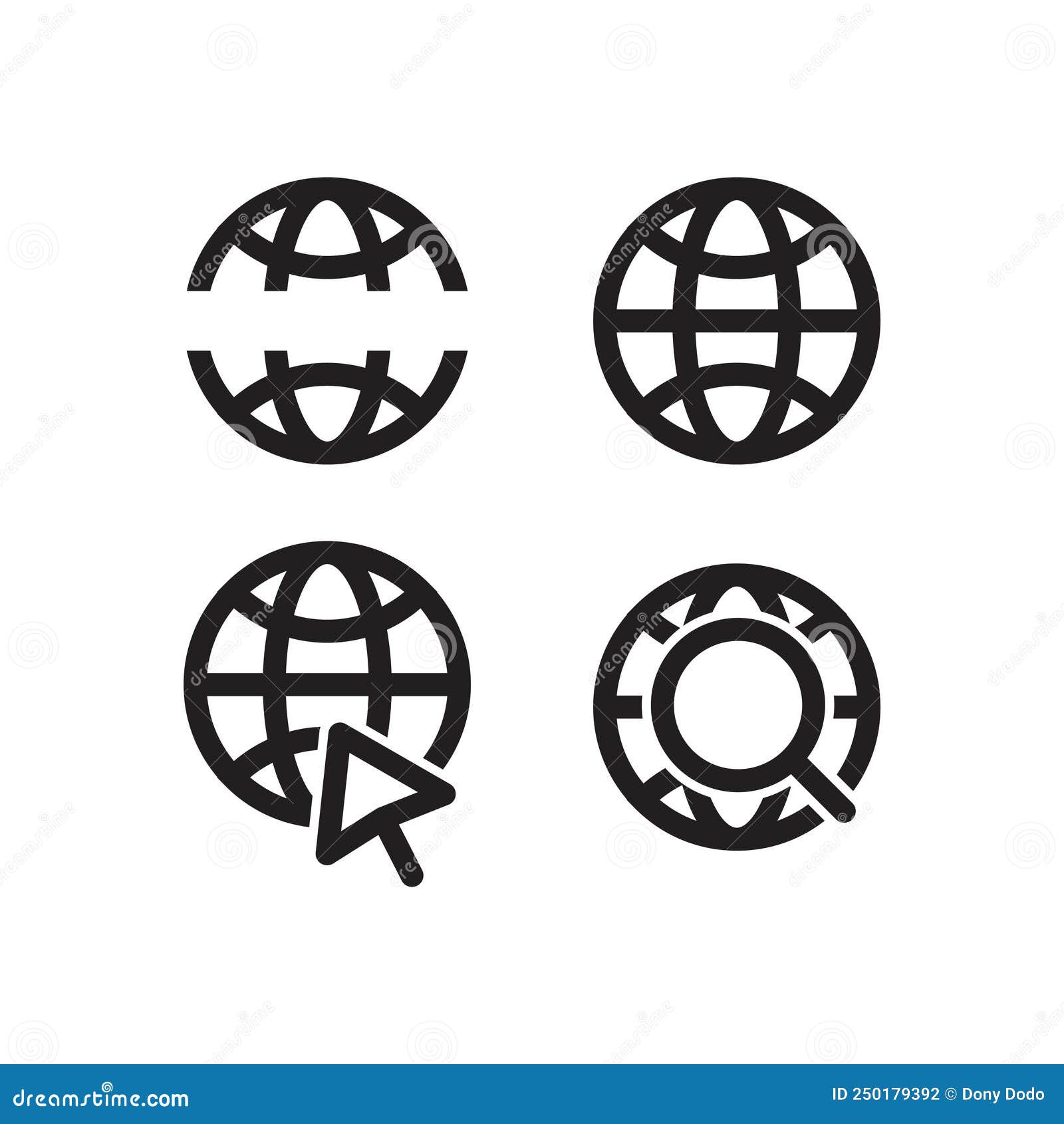 Website Icon or Logo Vector Illustration of Isolated Symbol Stock ...