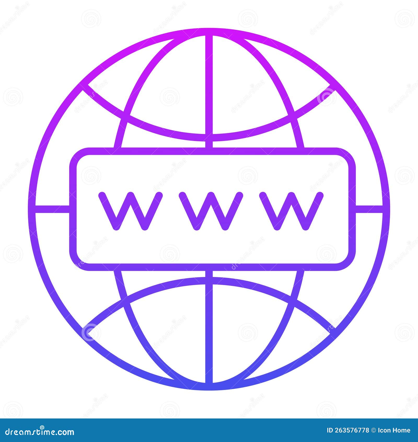 Website Icon Modern Vector Illustration Stock Vector - Illustration of ...