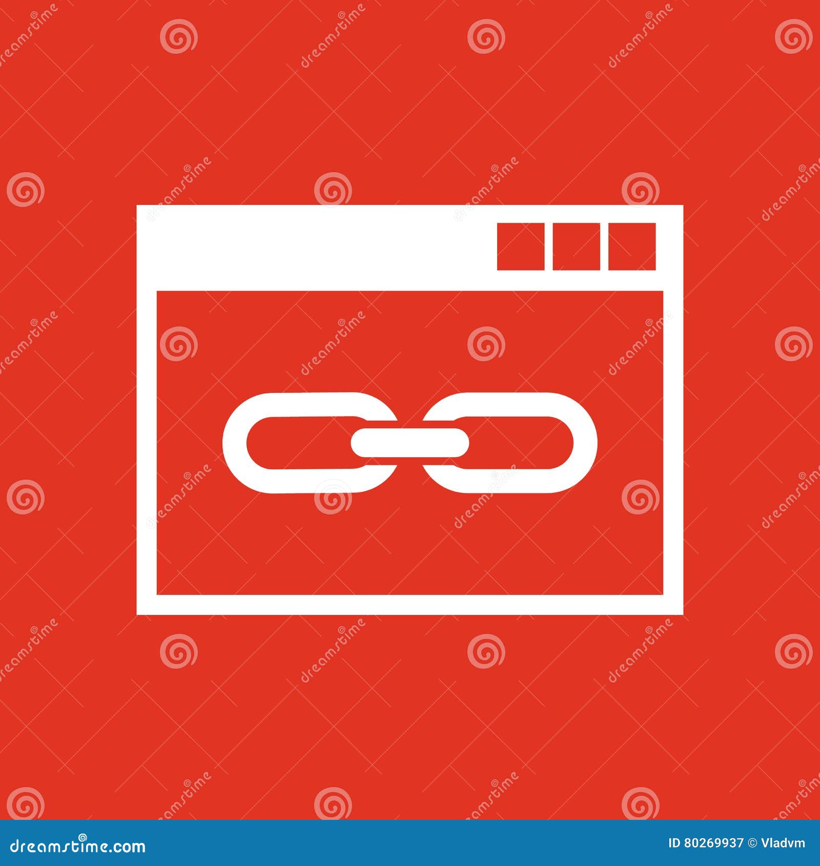 The Website Link Icon. Website , WWW and Browser, Development, Seo ...