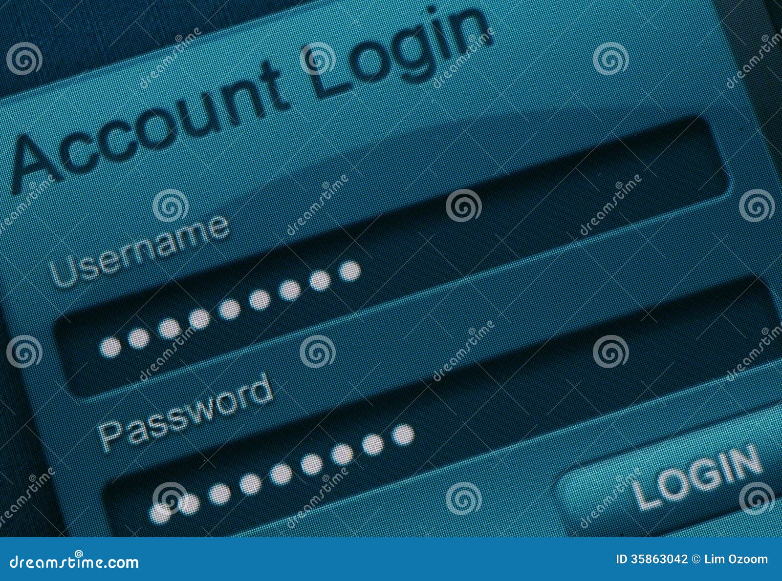 Website login stock photo. Image of secure, login, ecommerce - 35863042