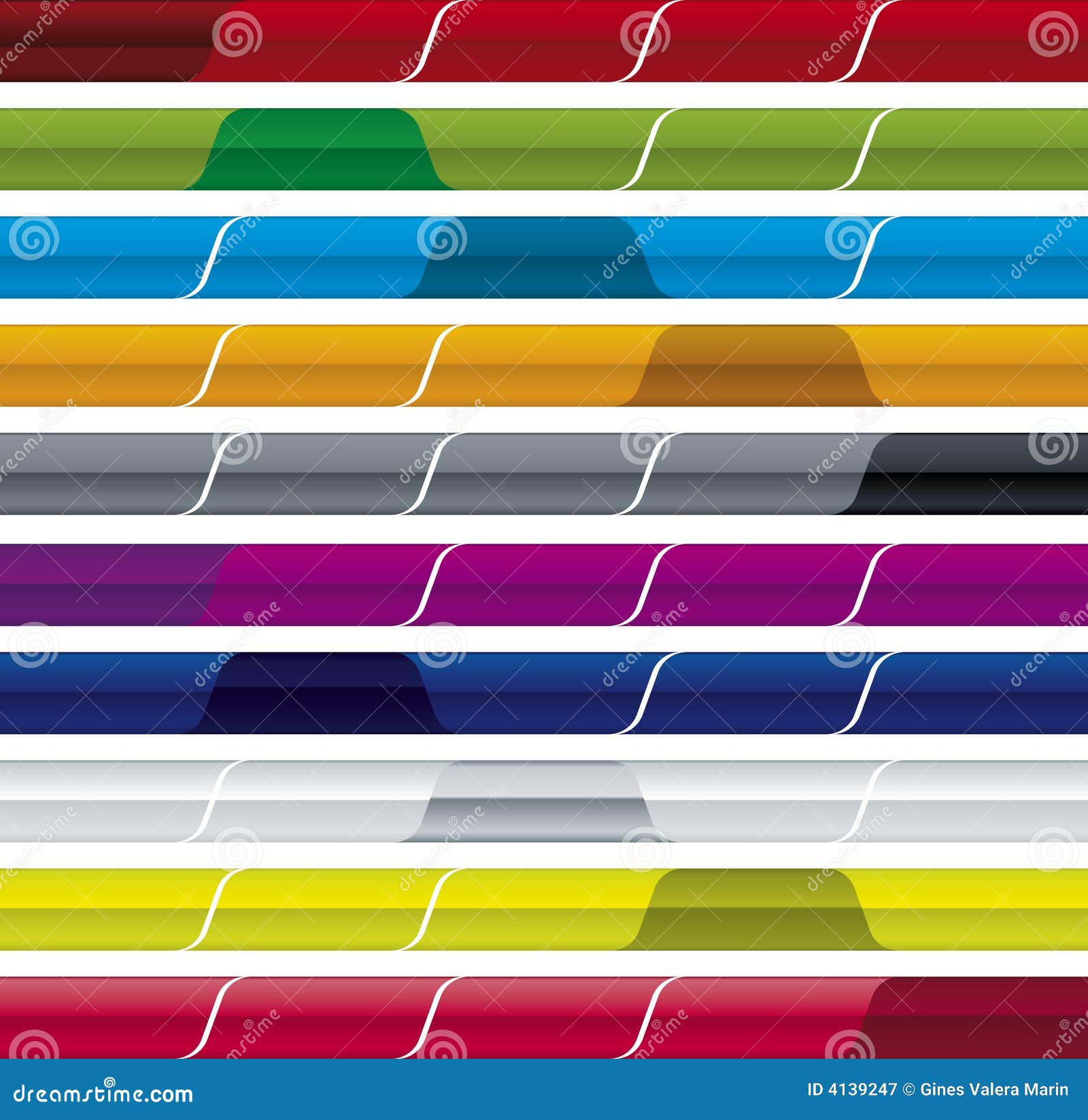 Website menu bar (vector) stock vector. Illustration of website - 4139247