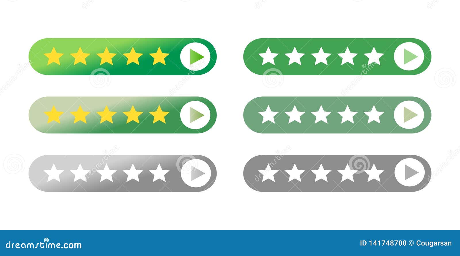 Website Mobile Responsive Ranking Feedback Vector Button ...