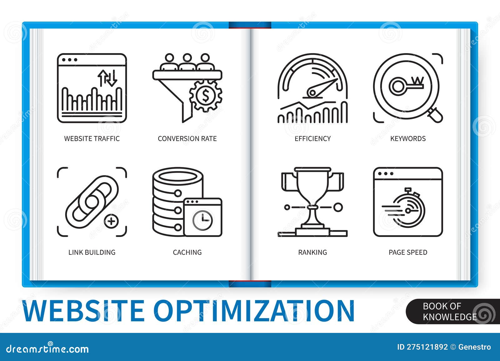 Caching Linear Icon. Modern Outline Caching Logo Concept On Whit ...