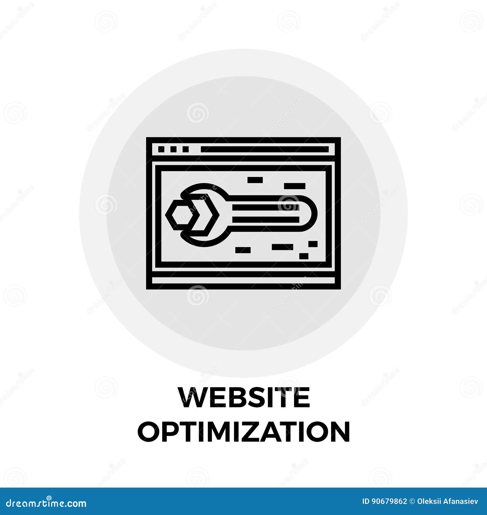 Website Optimization Line Icon Stock Vector - Illustration of symbol ... Website Optimization Line Icon Stock Vector - Illustration of symbol ...