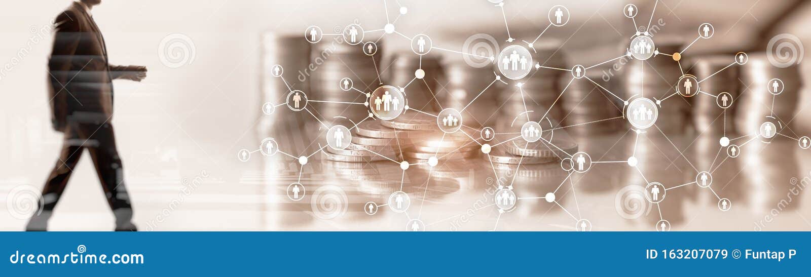 Website Panoramic Banner. People Connection Technologies for Business ...