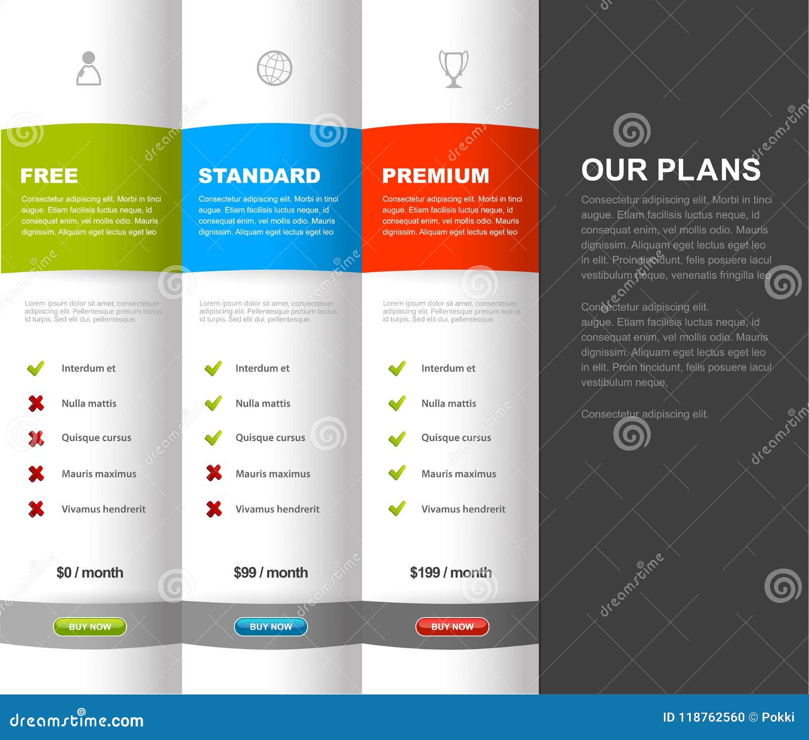 Comparison Table Chart, Vector Compare Template. Versus Layout Design ... Comparison Table Chart, Vector Compare Template. Versus Layout Design ...