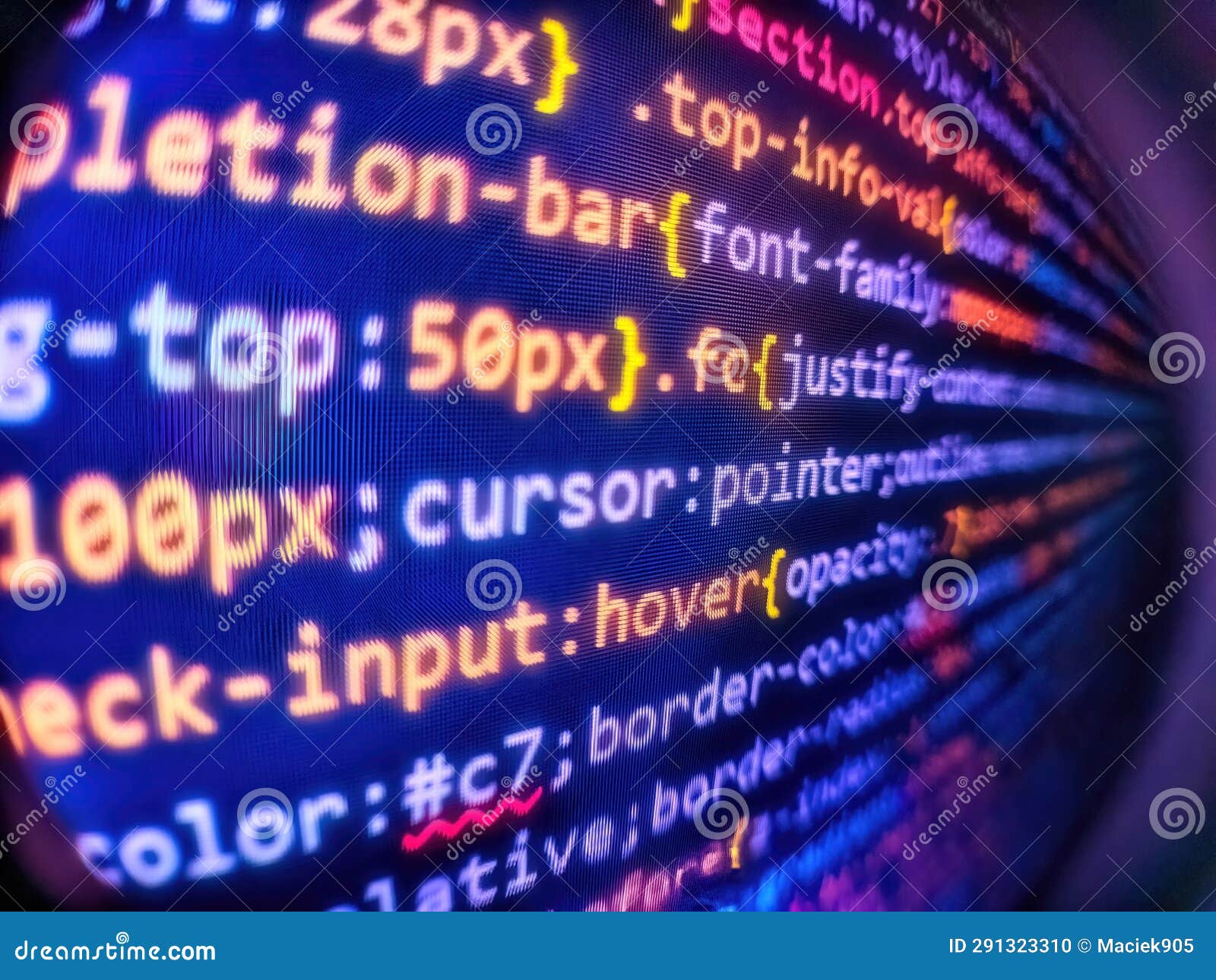 Website Programming Code. Search Engine Optimization for Better ...