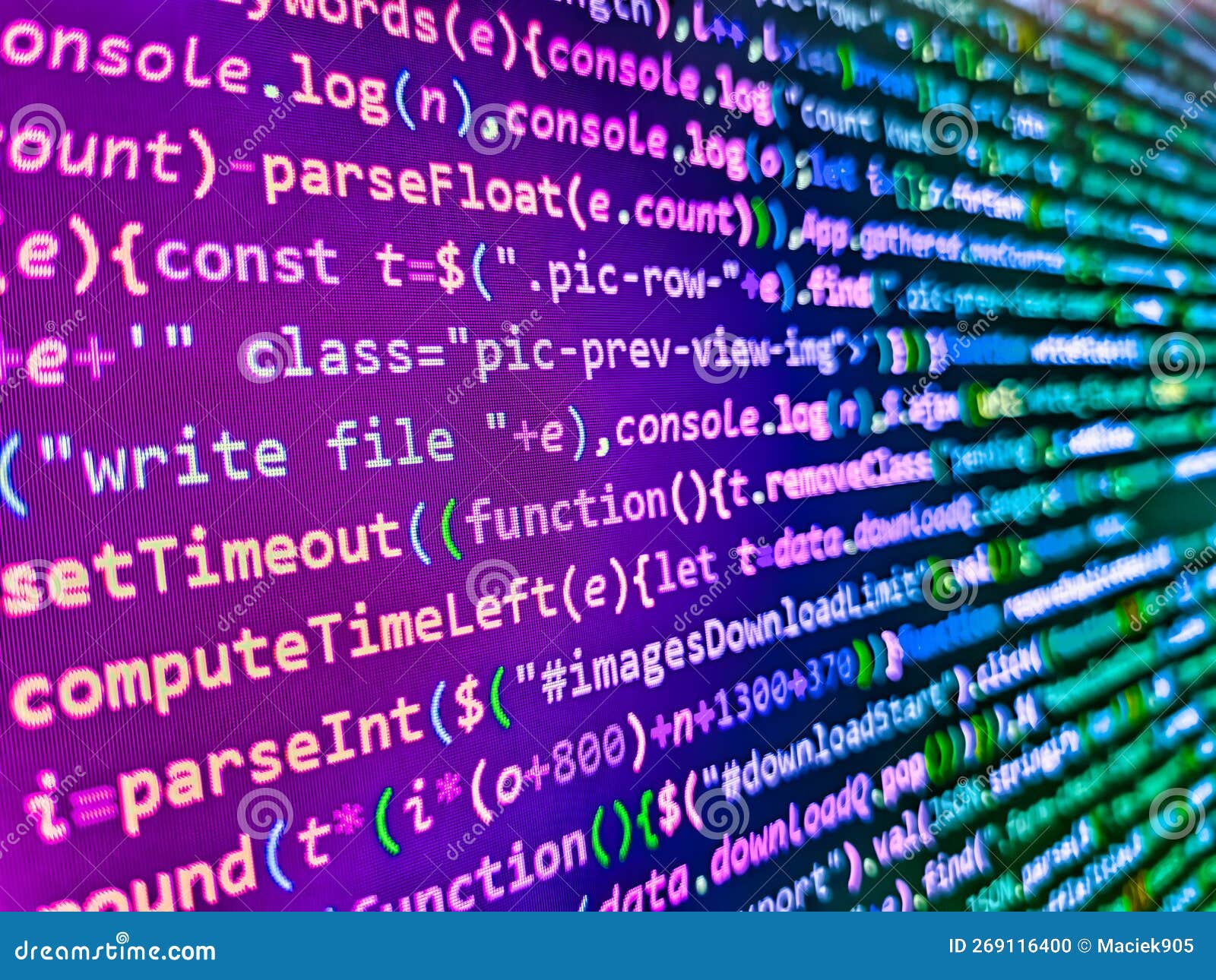 Web Programming And Bracket Technology Background Program Code Php Html Css Of Site Creative